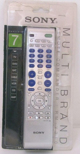 Sony Multi Brand Remote Commander RM-V310 Universal Remote Silver | eBay