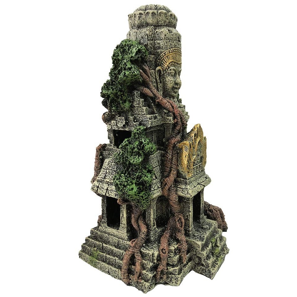 Aquarium Angkor Wat Buddha Statue Temple Decorations - Fish Tank Zen ...