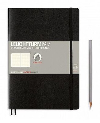 Notebook (B5) Dotted Black (Soft) | eBay