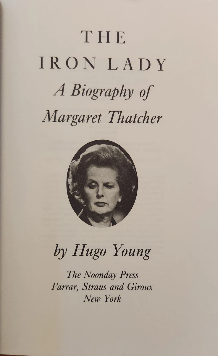 Young Margaret Thatcher Iron Lady
