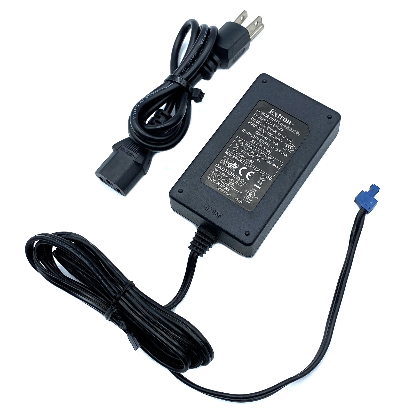 Original Extron Power Supply 12V 2pin for RGB-DVI 300 Scaler OEM | eBay