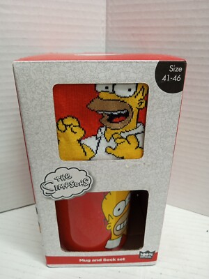 The Simpsons Mug And Sock Set | eBay