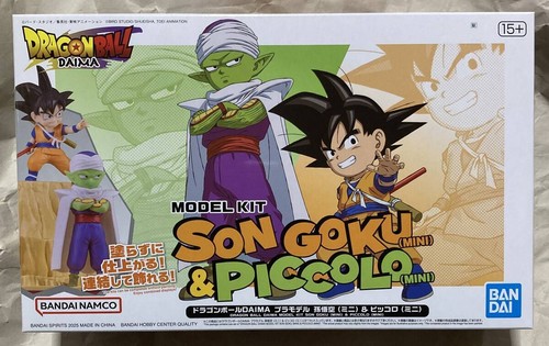 Bandai Dragon Ball DAIMA Son Goku (mini) & Piccolo (mini) Model Kit ...