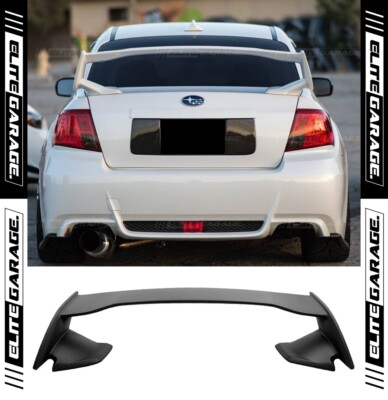 Rear Spoiler Wing Trunk Boot for Subaru Impreza WRX STI G3 (08-14) ABS ...
