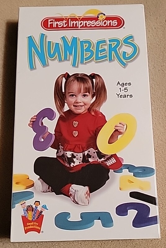 First Impressions - Vol. 4: Numbers (VHS, 2003) Ages 1-5 Years ...