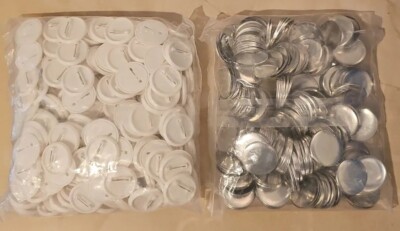 300 Pack of Button Maker Supplies 32mm/1.25" - DIY Badges Pins ...
