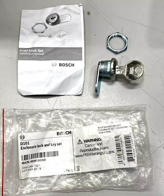 Bosch D101 Enclosure Lock and Key Set | eBay