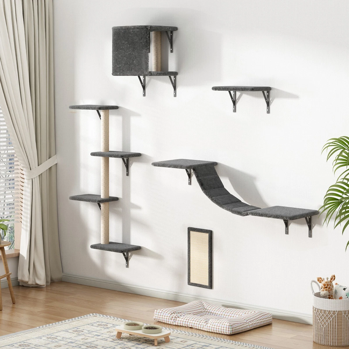 Wall Mounted Cat Tree