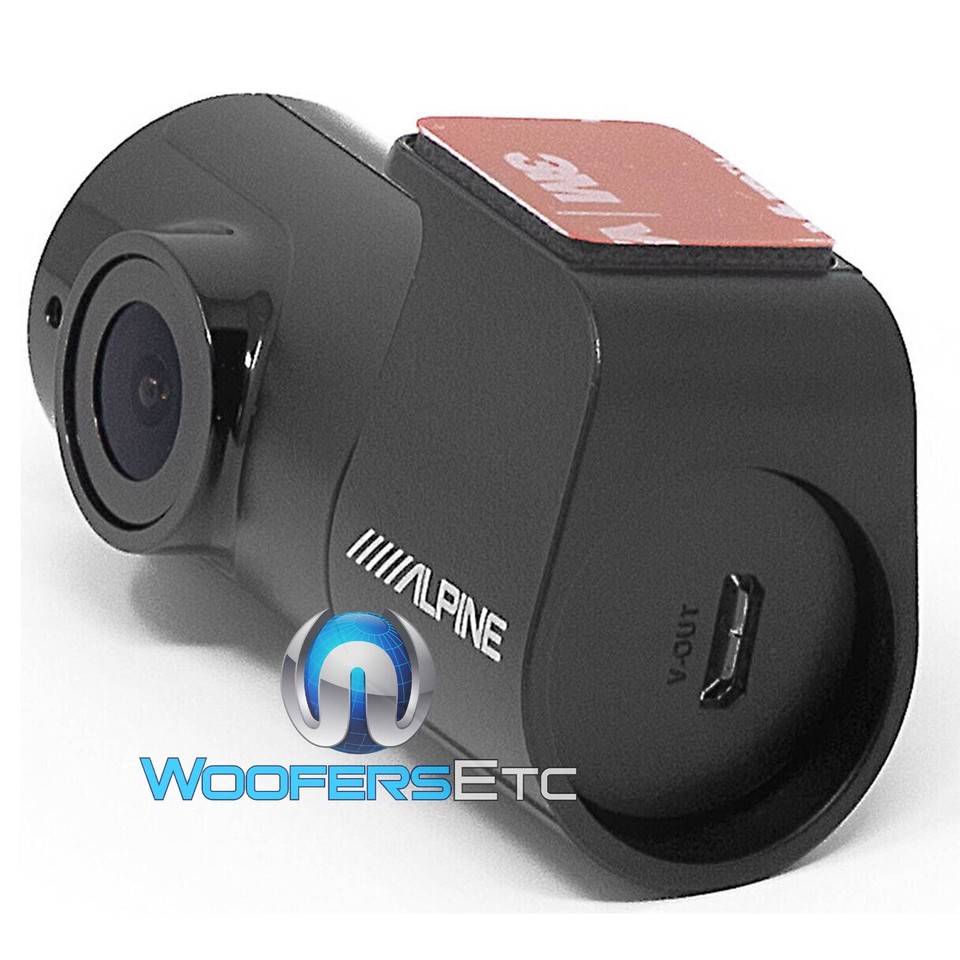 ALPINE DVR-C320R HD DASH CAM Wi-Fi REAR-VIEW CAMERA FOR SELECT ALPINE ...