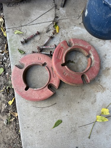 Garden Tractor Cast Iron Wheel Weights fit 12" Rims S6W-c1 Simplicity ...