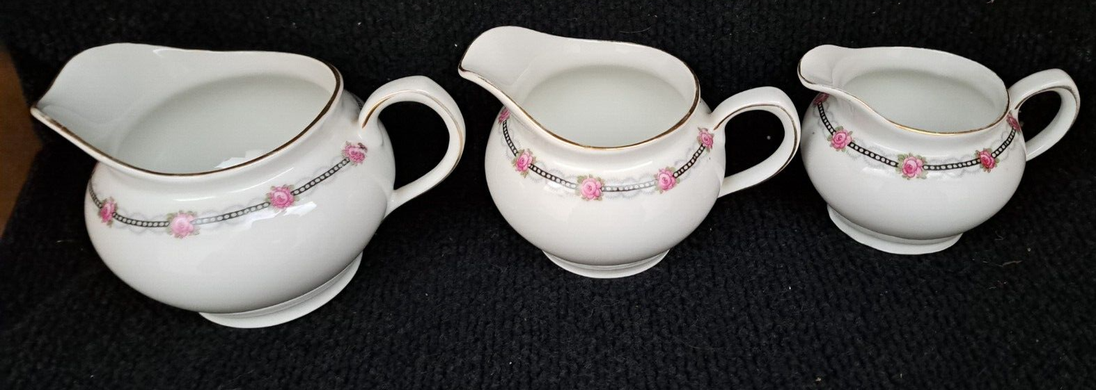Set of 3 Porcelain Jugs - Z S and Co., Bavaria - 1918 | eBay Australia