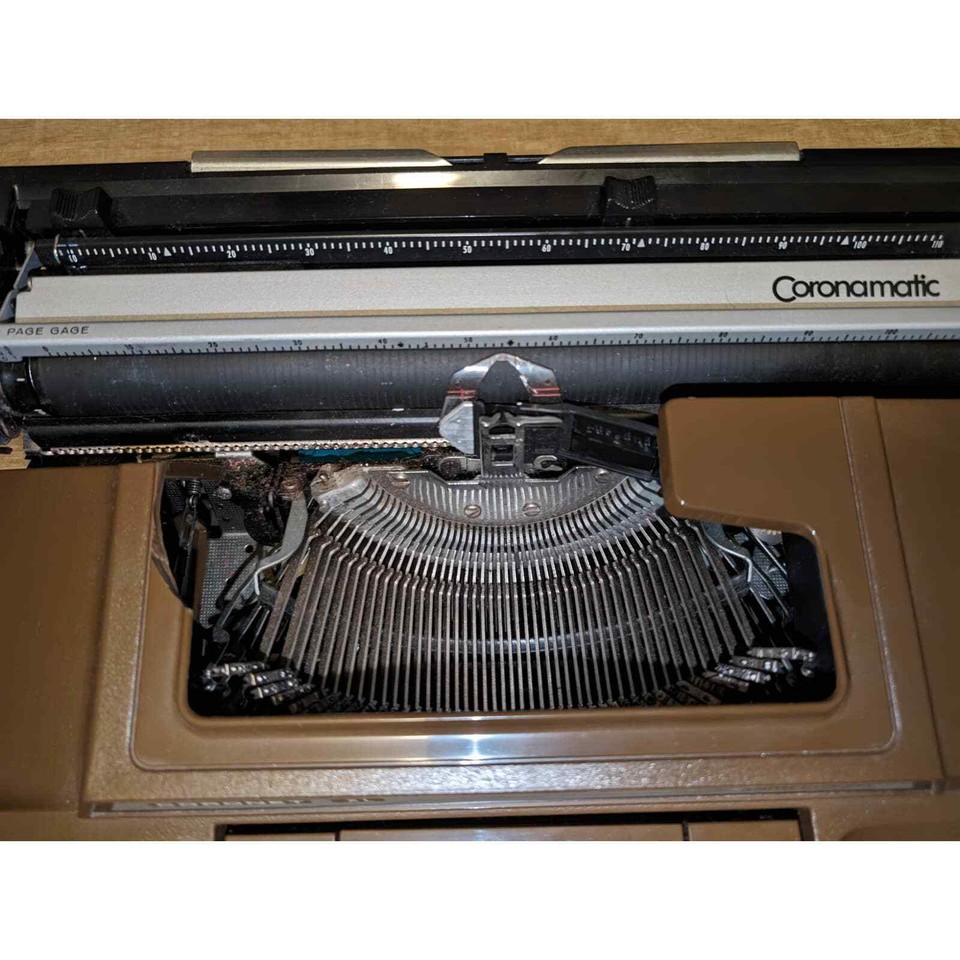 Smith-Corona Coronet XL Brown Electric Typewriter (tested, Working) | eBay