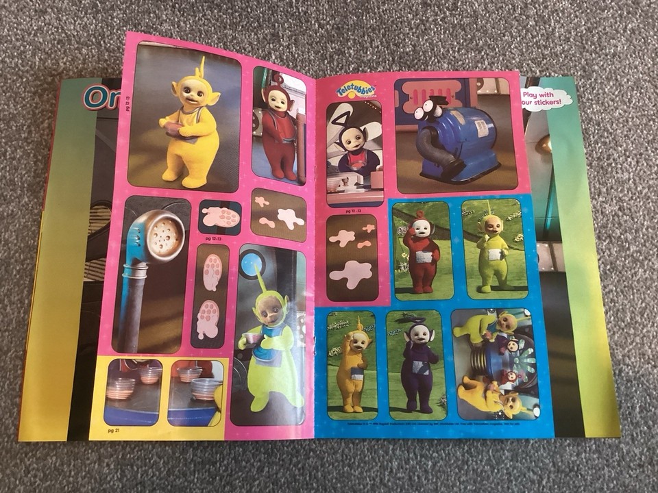 Teletubbies Magazine Issue 14 Purple Biscuit Cutter | eBay UK