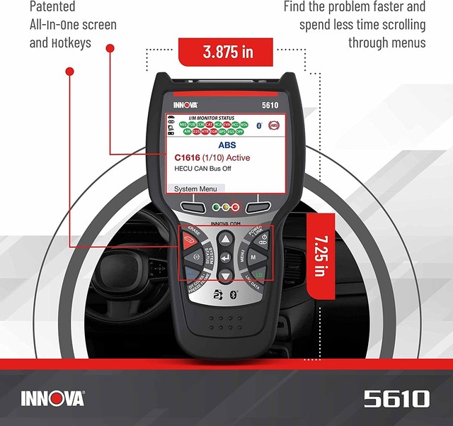 Innova CarScan Pro 5610 OBDII Car Code Scanner Obd2 for sale online | eBay