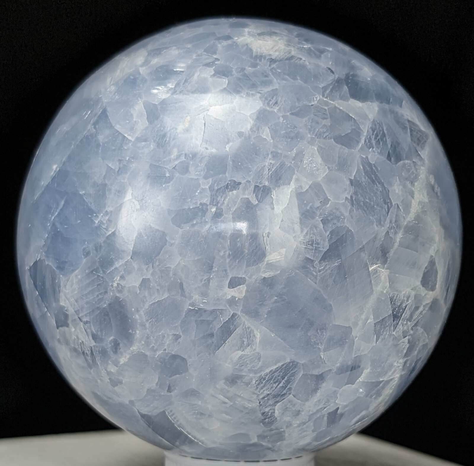 Calcite Sphere Blue Crystal Ball Orb Large Big Gemstone | eBay