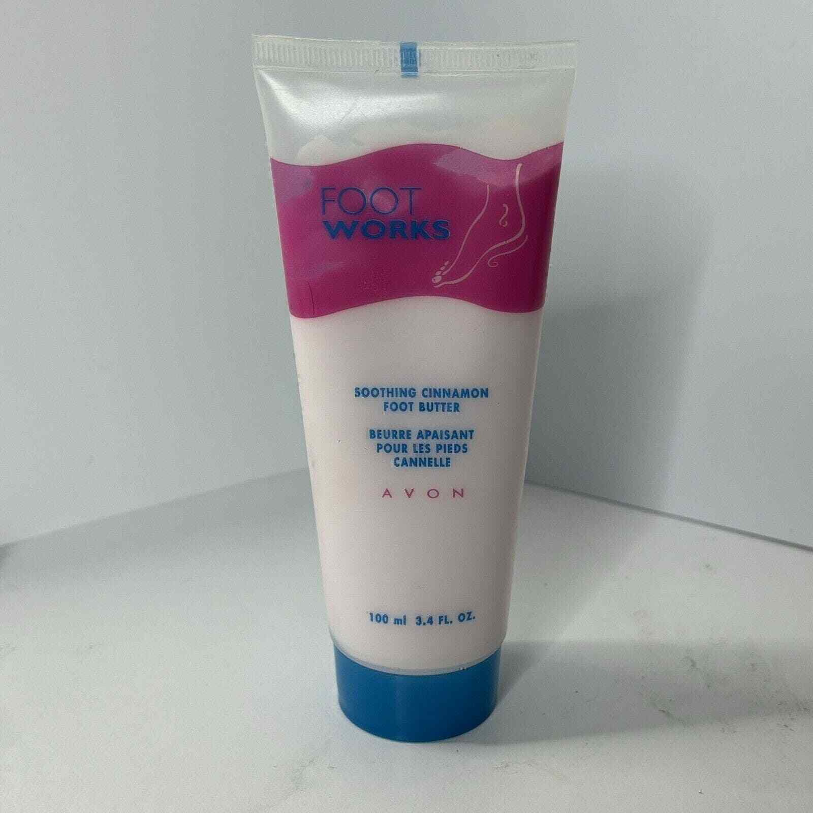 Avon Foot Works Cinnamon Foot Butter Cream 3.4 fl oz 94000722918 | eBay