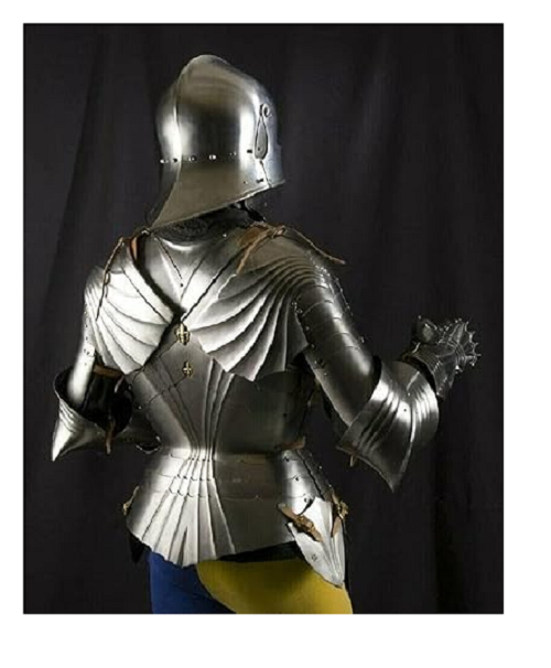 Medieval Gothic Armor Suit With Adjustable Leather Strap Full Body ...
