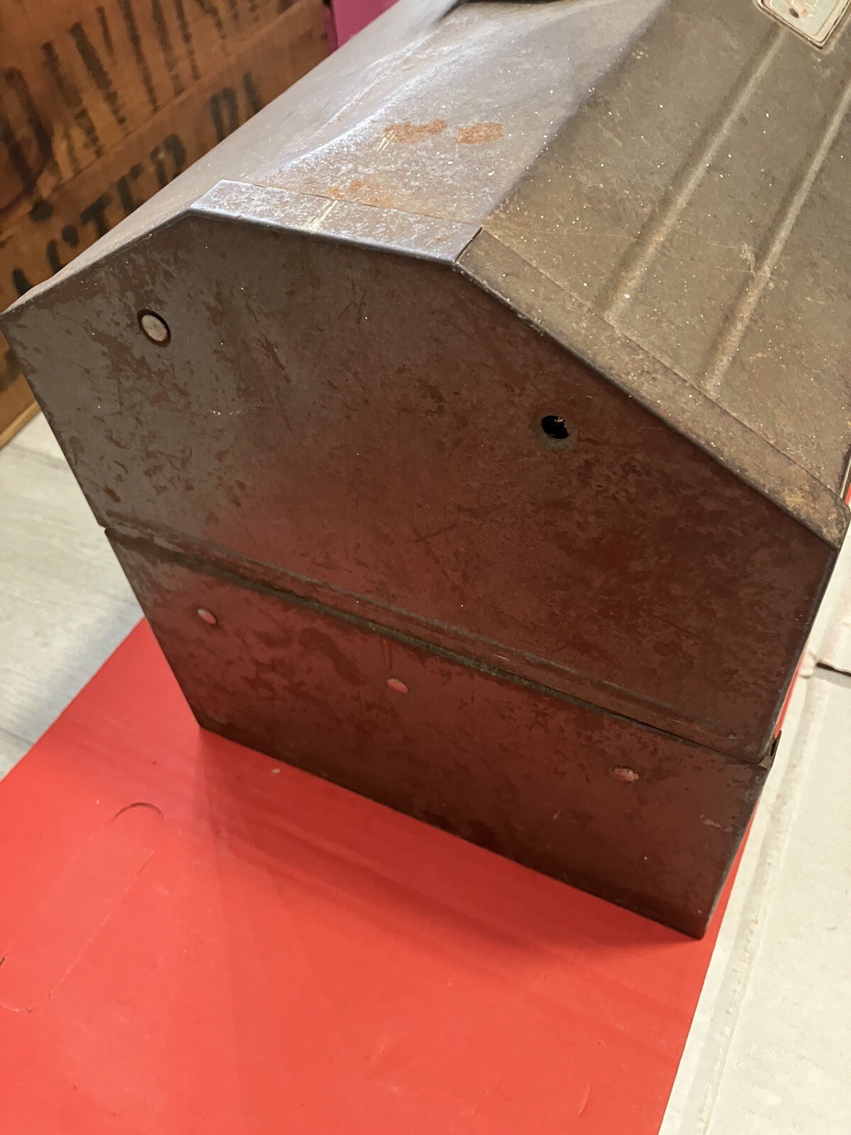 CRAFTSMAN Vintage Metal Cantilever - Tombstone Tool Box 65351 Crown ...