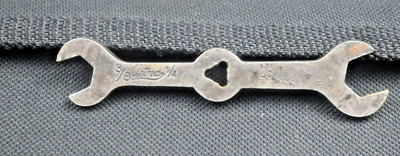 Vintage Aetna Carbon Steel No. 28 Open Wrench 3/8 - 7/16 has threading ...