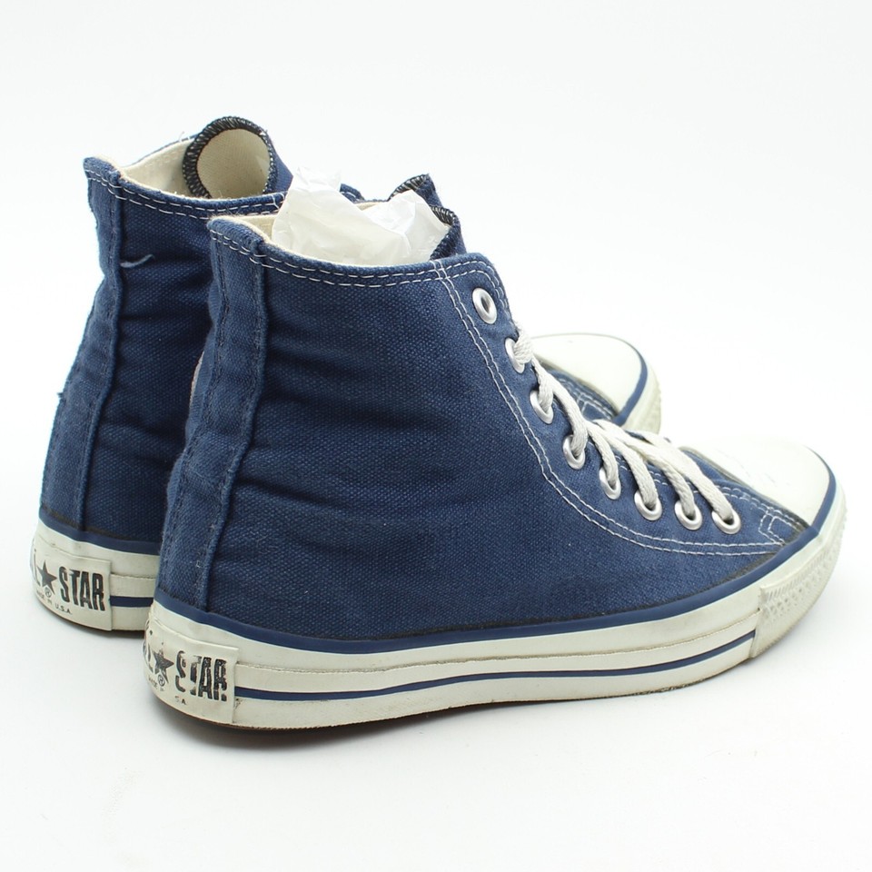 VTG Converse Chuck Taylor All Star Blue High Tops Sneakers M 6.5 / W 8. ...