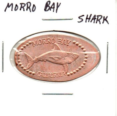 Morro Bay Shark Elongated Penny as pictured | eBay