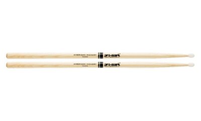 Pro-Mark Hickory Drum Sticks, 5A Oval Nylon Tips, Medium, Made in USA ...
