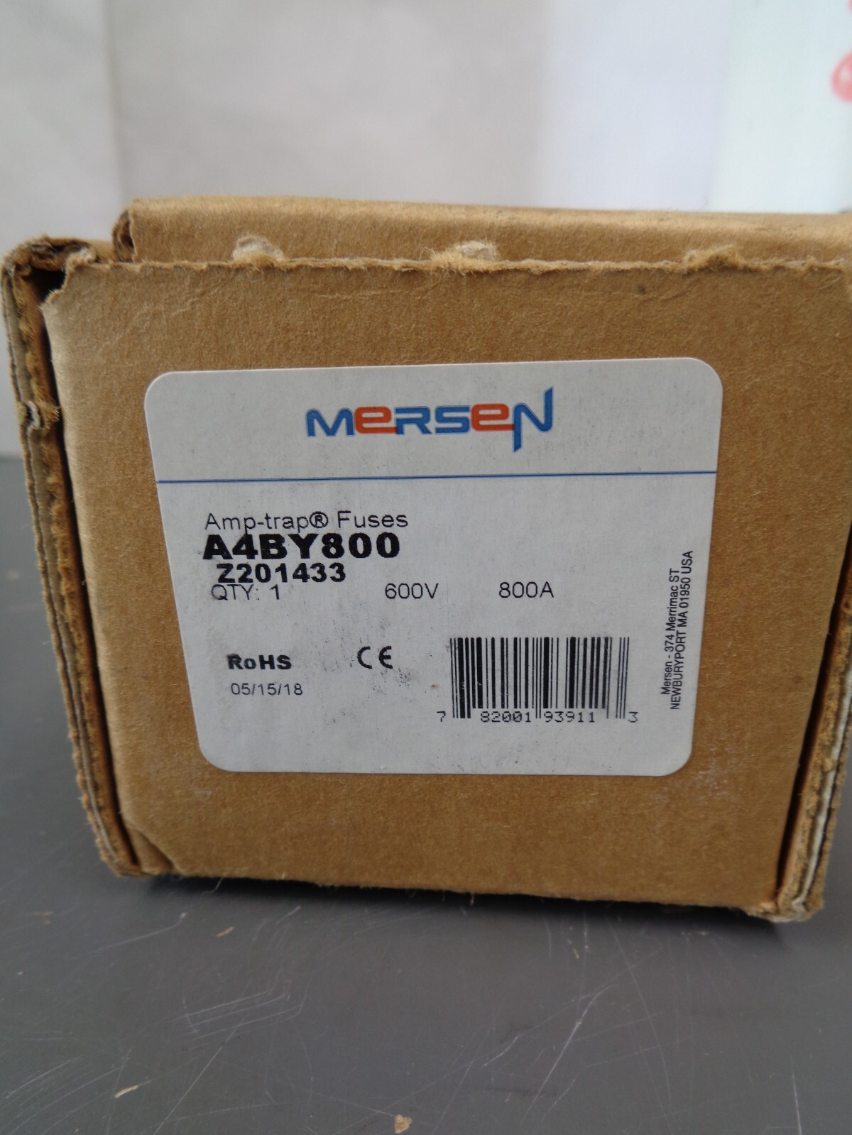 New Ferraz Shawmut A4BY800 800 Amp Fuse KRP C 800 600V NIB | eBay