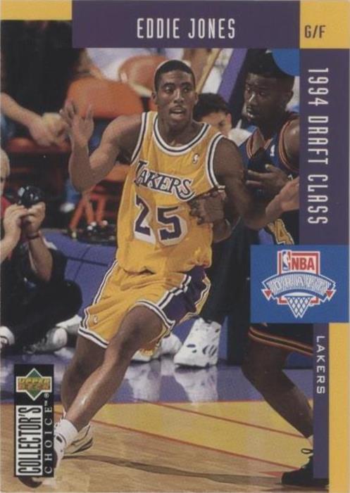 1994-95 Upper Deck Collector's Choice - Draft Class Eddie Jones #415 ...