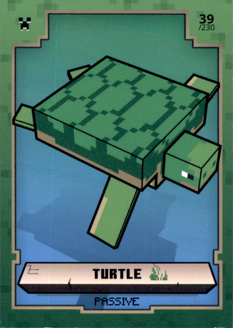 Minecraft Papercraft Turtle