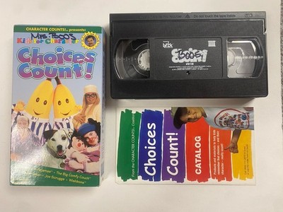 Kids for Character: Choices Count! VHS 1997 Children’s Ed Classic W ...