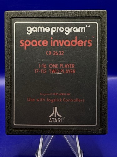 Space Invaders ~ Atari 2600 Game Tested Works - Rare Vintage Retro | eBay