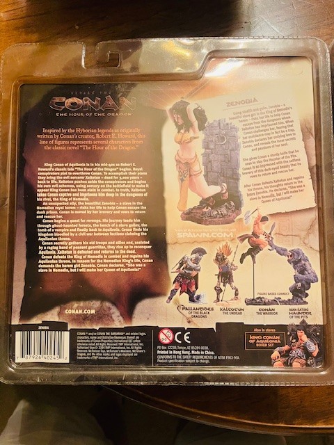 Zenobia Conan Series The Hour of the Dragon Mcfarlane Action Figure ...