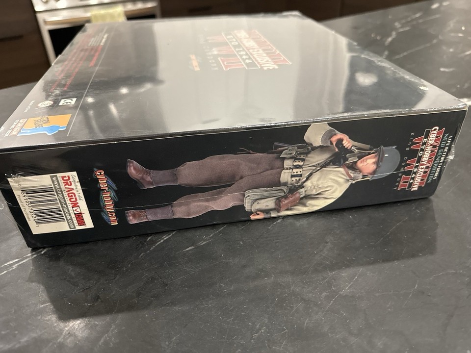 Gi Joe Dragon WW2 Army Man Soldier Cyber Hobby Combat TV Show Sarge LT ...