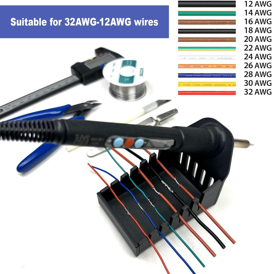 Soldering Wire Holder, Stand Alternative to Solder Clamp and Third Hand ...