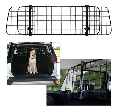 Sakura Mesh Dog Guard Pet Barrier Universal Adjustable Car Boot Divider ...