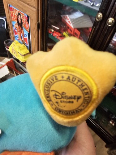 DISNEY Store Stuffed Animal MC PERRY Secret Agent PLATYPUS Plush Toy | eBay