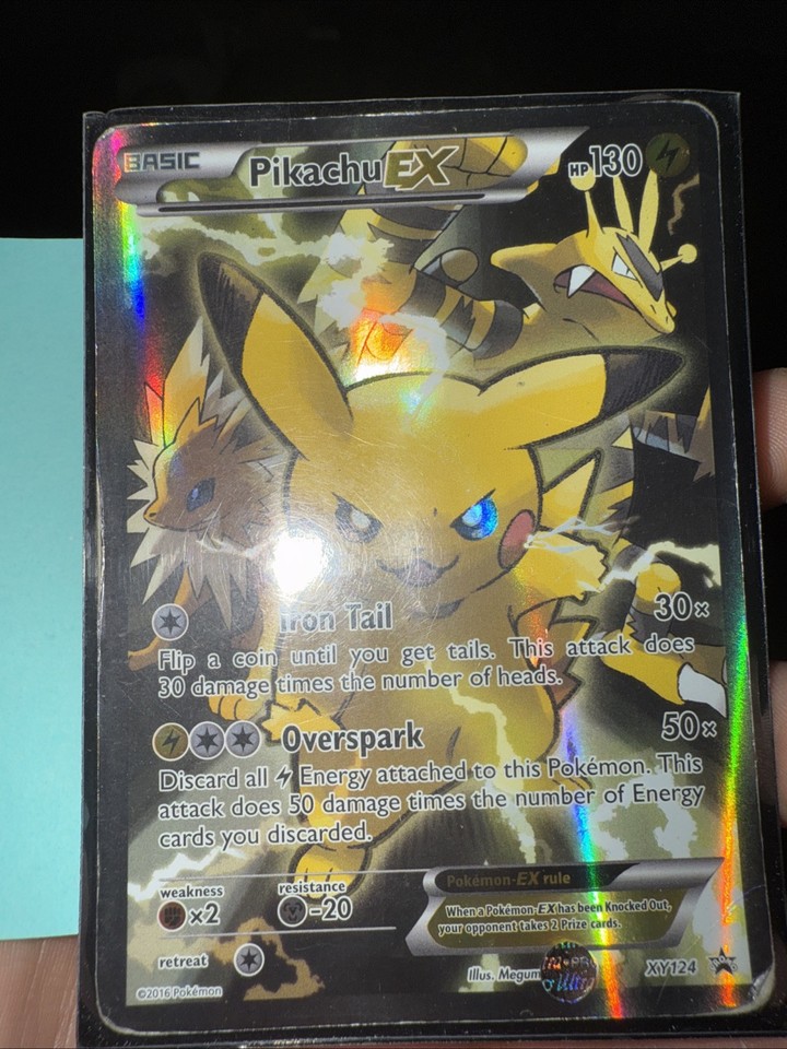 Pikachu EX Promo XY124 2016 | eBay