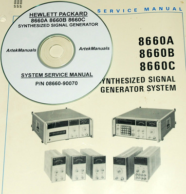 Signal - Hp 8660C Synthesized Signal Generator