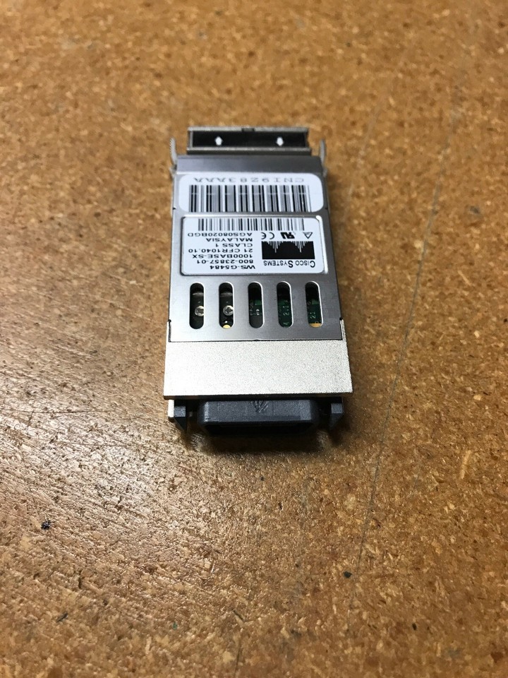 Genuine Cisco WS-G5484 1000BASE-SX GBIC Transceiver 800-23857-01, | eBay