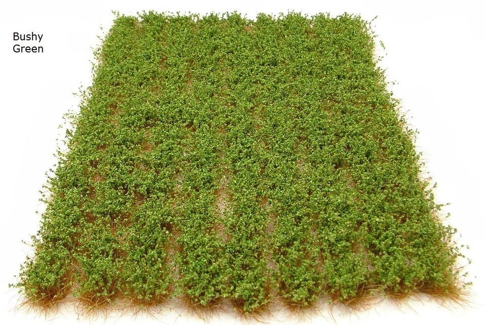 Static grass tufts self adhesive sheets - Model scenery wargames ...