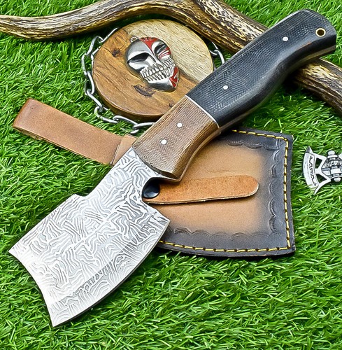 CUSTOM Handmade J2 Steel Viking Chopper AXE, INTEGRAL AXE, w/Sheath ...