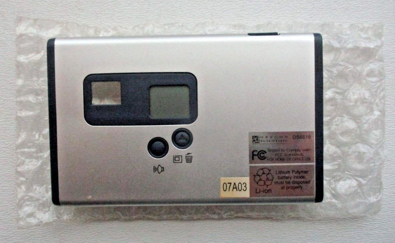 Oregon Scientific DS6618 0.3MP Digital Camera - White for sale online ...