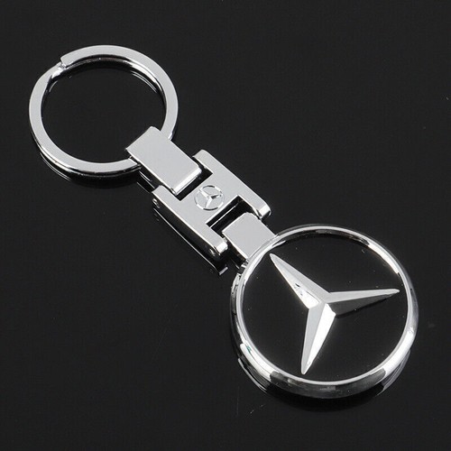 Metal Car Home Keychain Key Chain Ring Gift for Mercedes-Benz AMG Sport ...