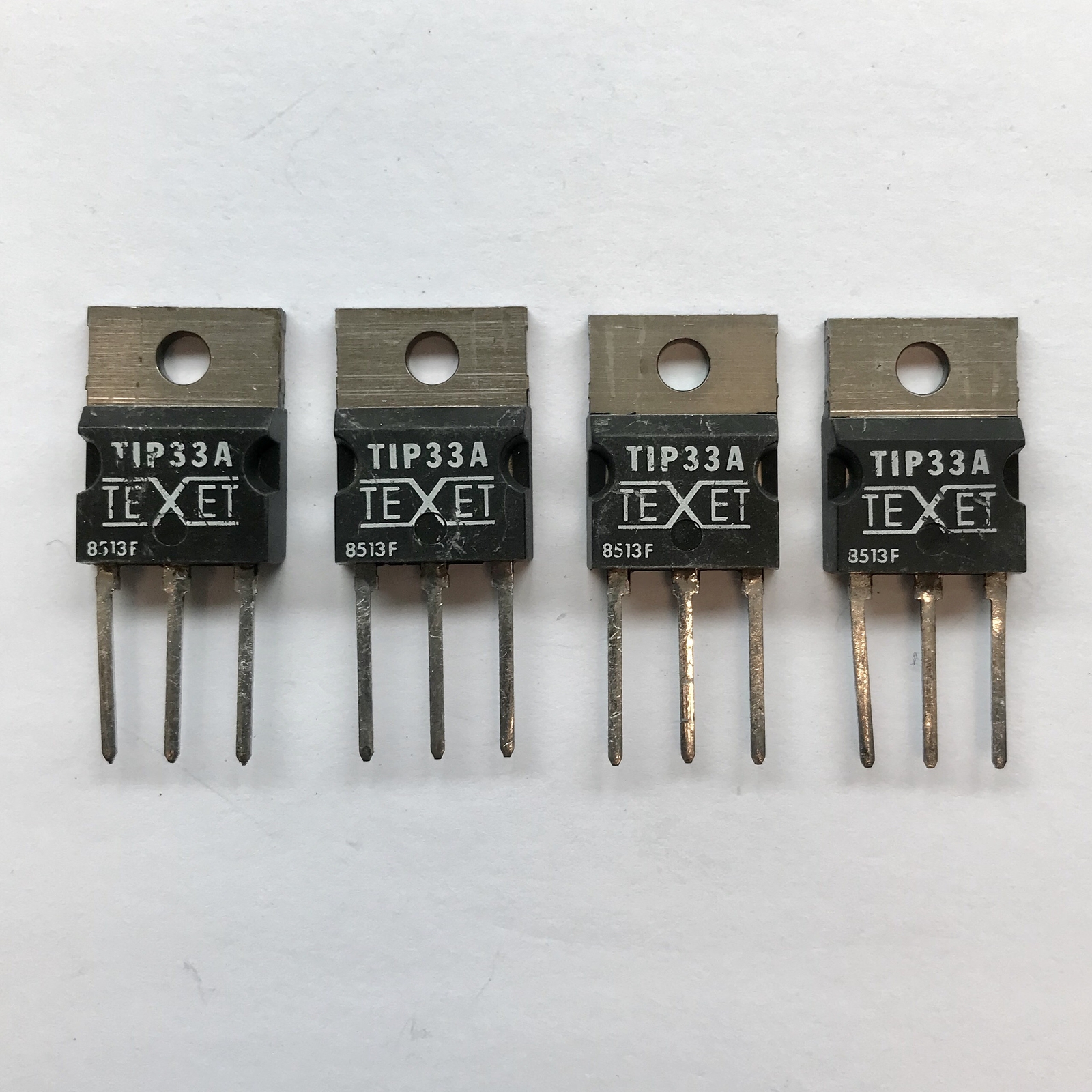 (PKG of 4) TIP33A NPN Power Transistor, 10A, 60V, TEXET, TO-218 | eBay
