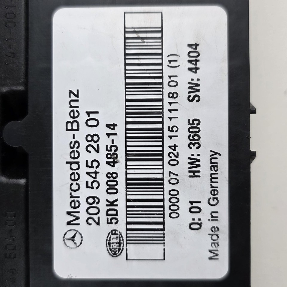 2001-2009 Mercedes-Benz C230 SAM Control Unit Fuse Box 2095452801 | eBay