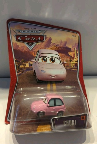 Disney Pixar Cars - CHUKI WOC 2008 - 1:55 Diecast New on card see pics ...