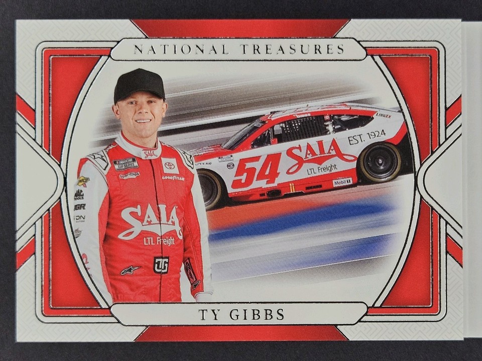 2025 National Treasures Ty Gibbs Jumbo Booklet /25 Race-Used NASCAR | eBay