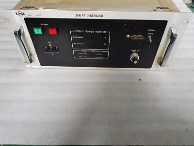 KYOSAN RFK 20,RFK20TE4 2KW 13.56 Mhz RF GENERATOR TESTED WORKING FREE ...