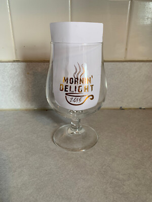 Toppling Goliath Brewery Mornin' Delight 2015 Snifter Glassware Rare ...