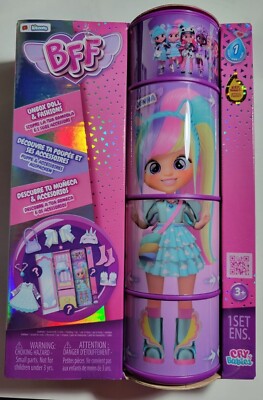 JBFF * CRY BABIES * UNBOX DOLL & FASHIONS * JENNA * 8" * DOLL | eBay